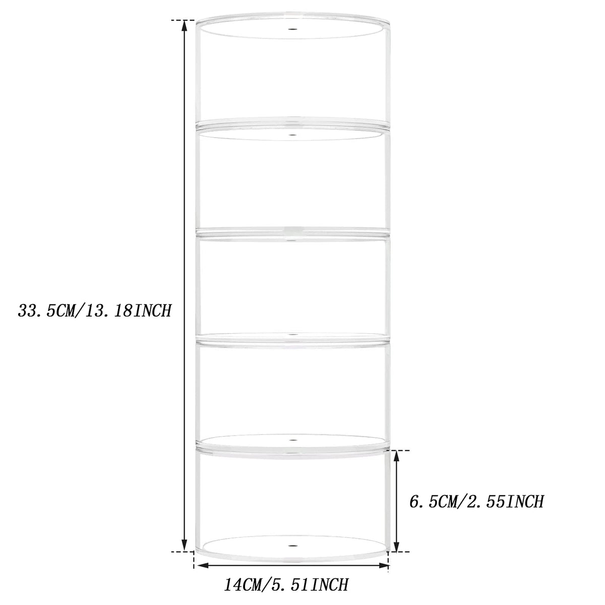 Acrylic Five Layer Organiser – Little Home Hacks